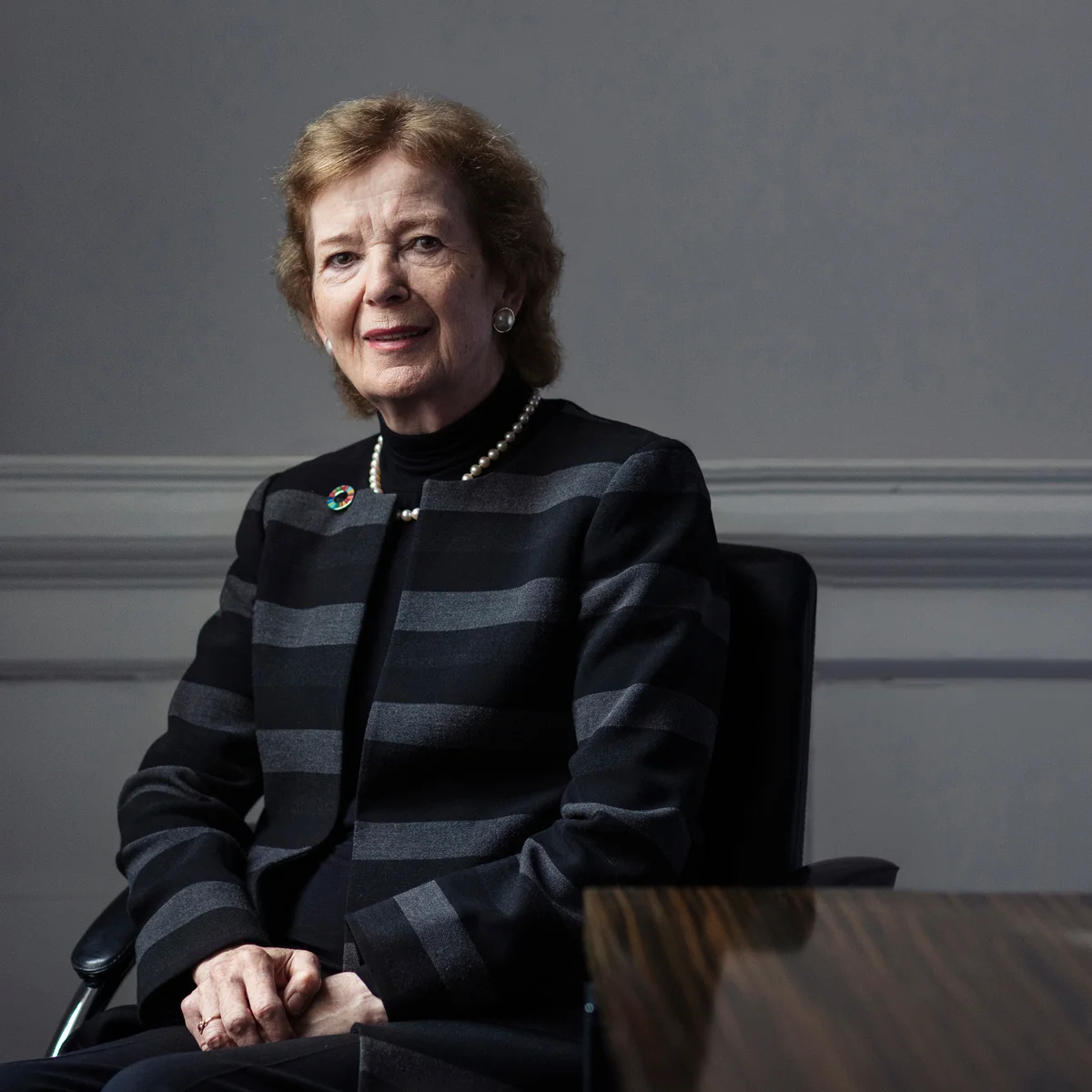 Mary Robinson — Former President of Ireland; Chair of The Elders; UN ...